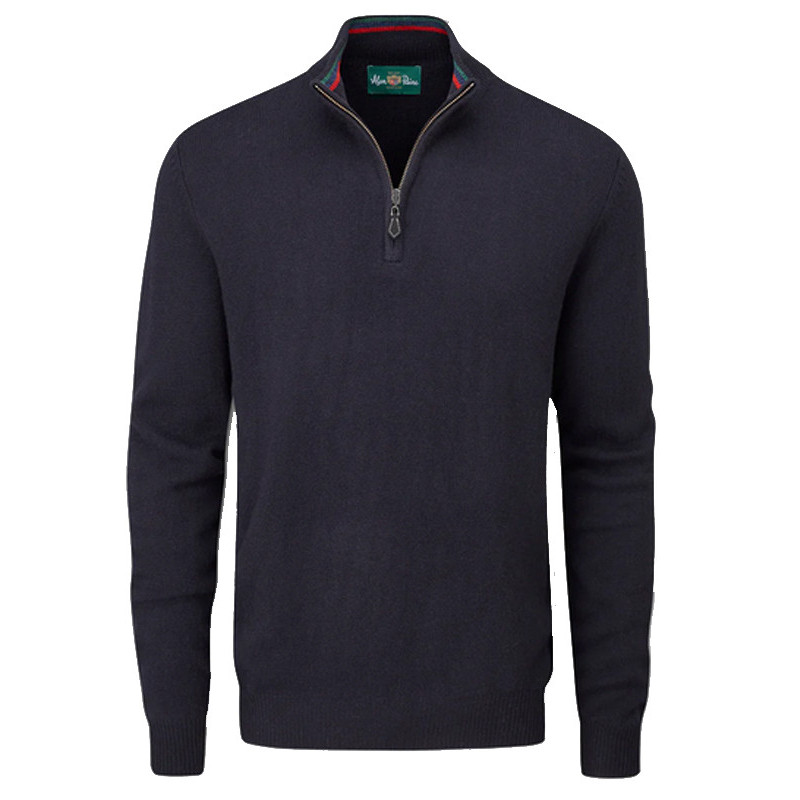 Pull col zippé Streetly Alan Paine - Vêtement homme