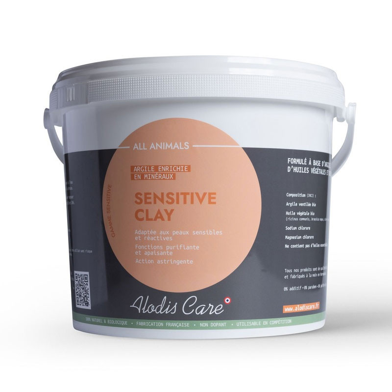 Argile Sensitive Clay 10kg Alodis Care - Soin cheval